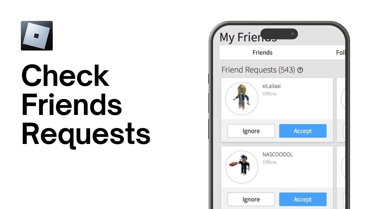 How To See The Friend Request You Sent on Roblox 2024 | Check Sent ...