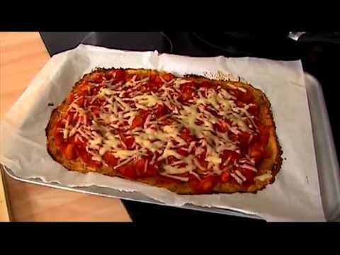 Cauliflower Base Pizza - YouTube