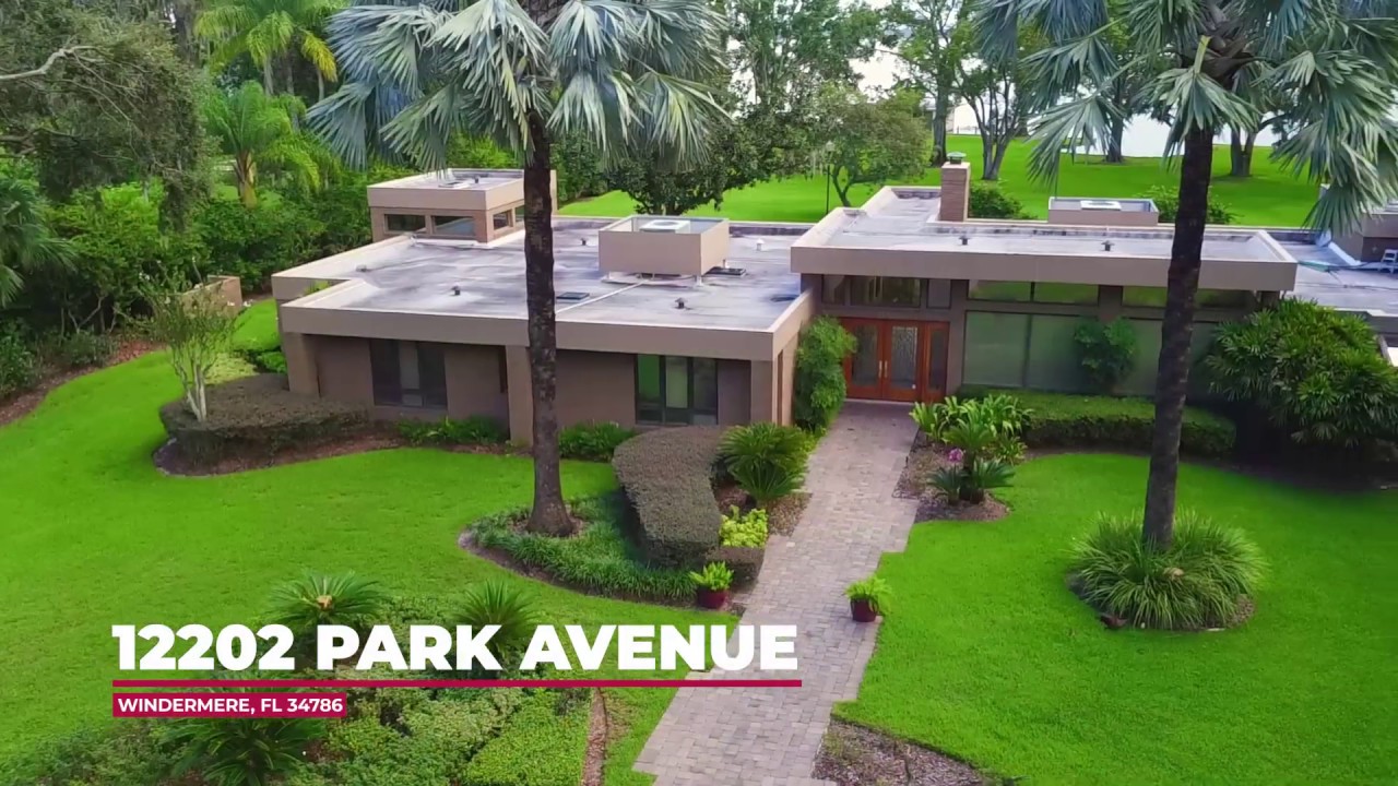 Private Lake Butler Estate in Windermere, Florida | Lakefront ...