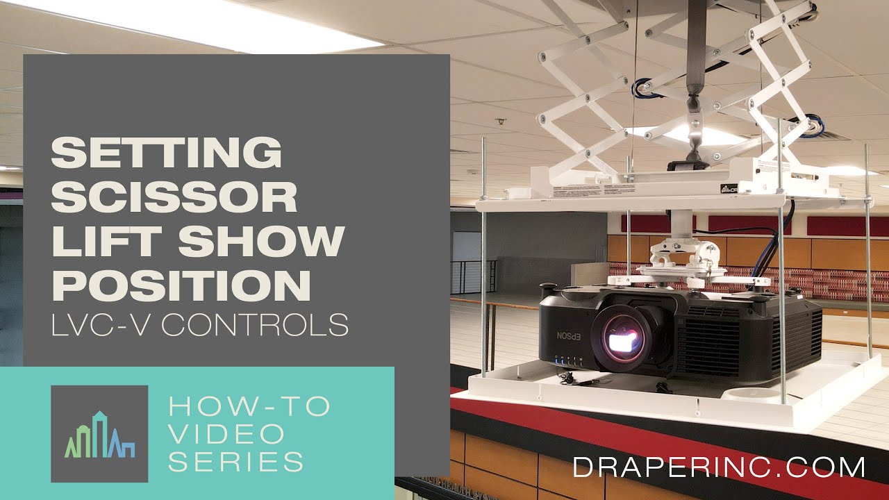 How-To Video: Setting Scissor Lift Show Position with LVC-V Controls ...