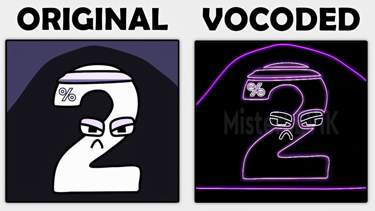 Number Lore vs Vocoded to Gangsta's Paradise Number Lore Comparison ...