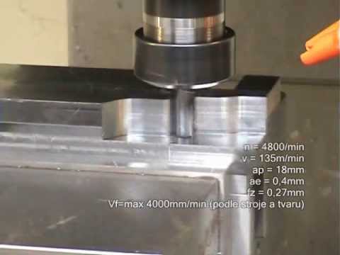 UniCut | Contour milling in tool steel - YouTube