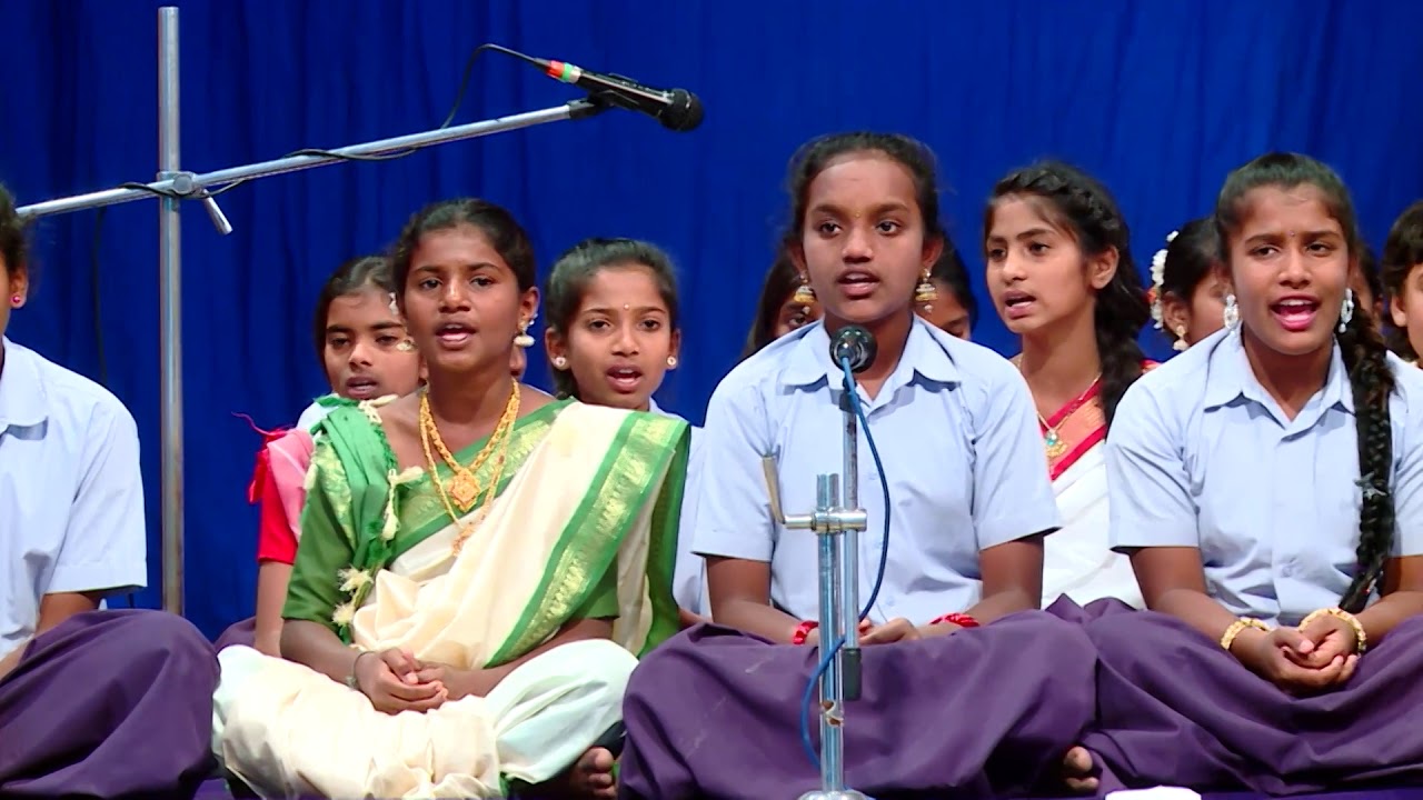 SRVK CHILDREN,JANANI SONG PRAYER 2018-19 - YouTube