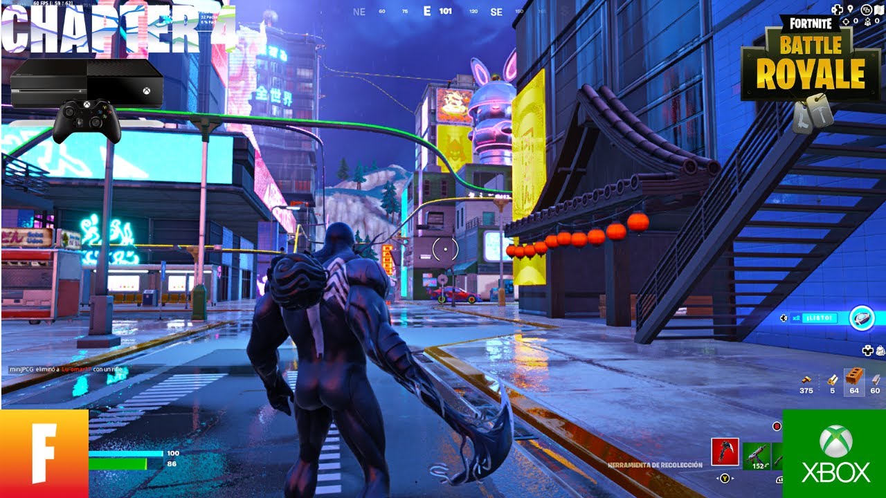 New Fortnite SEASON 2 Xbox One Fat 900p 60 fps Rendimiento | Así luce ...