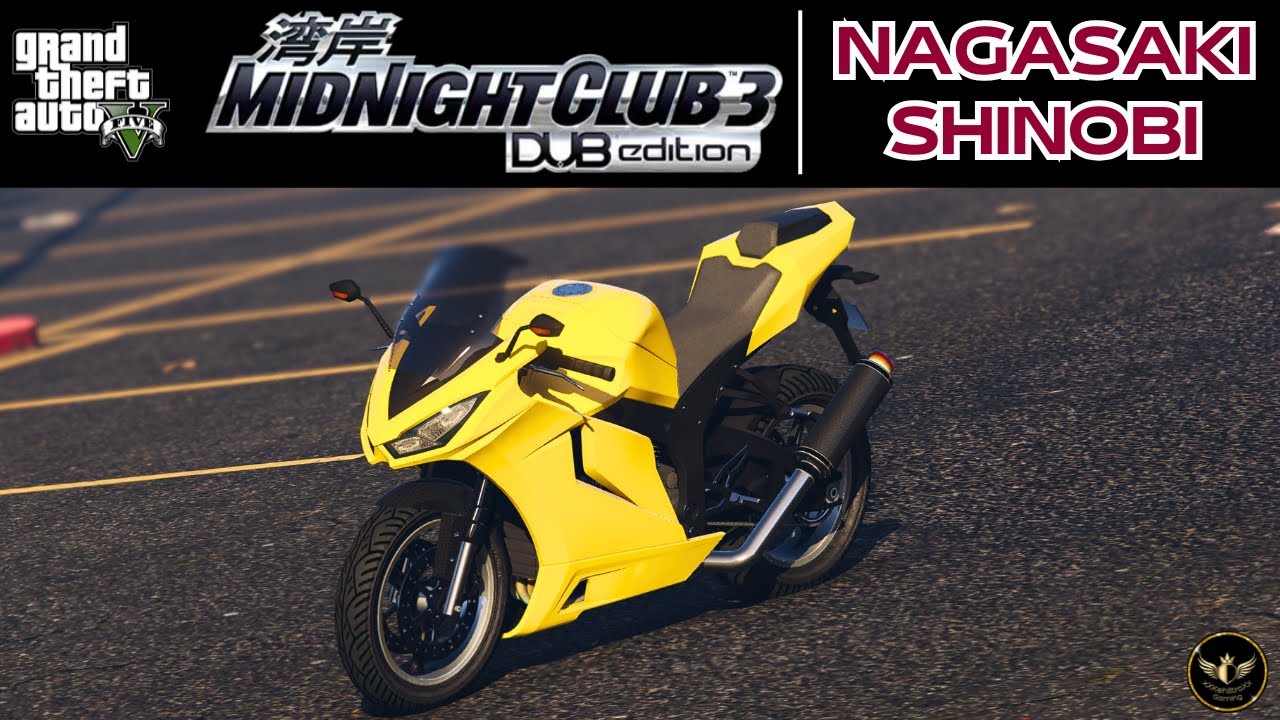 Nagasaki Shinobi Customization (Midnight Club 3 - Kioshi's Aprilia ...