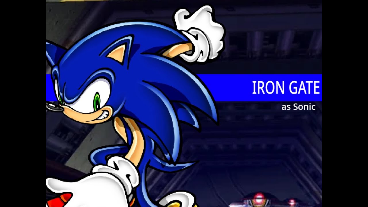 Iron Gate as Sonic (Impossible) - Sonic Adventure 2 Character ...