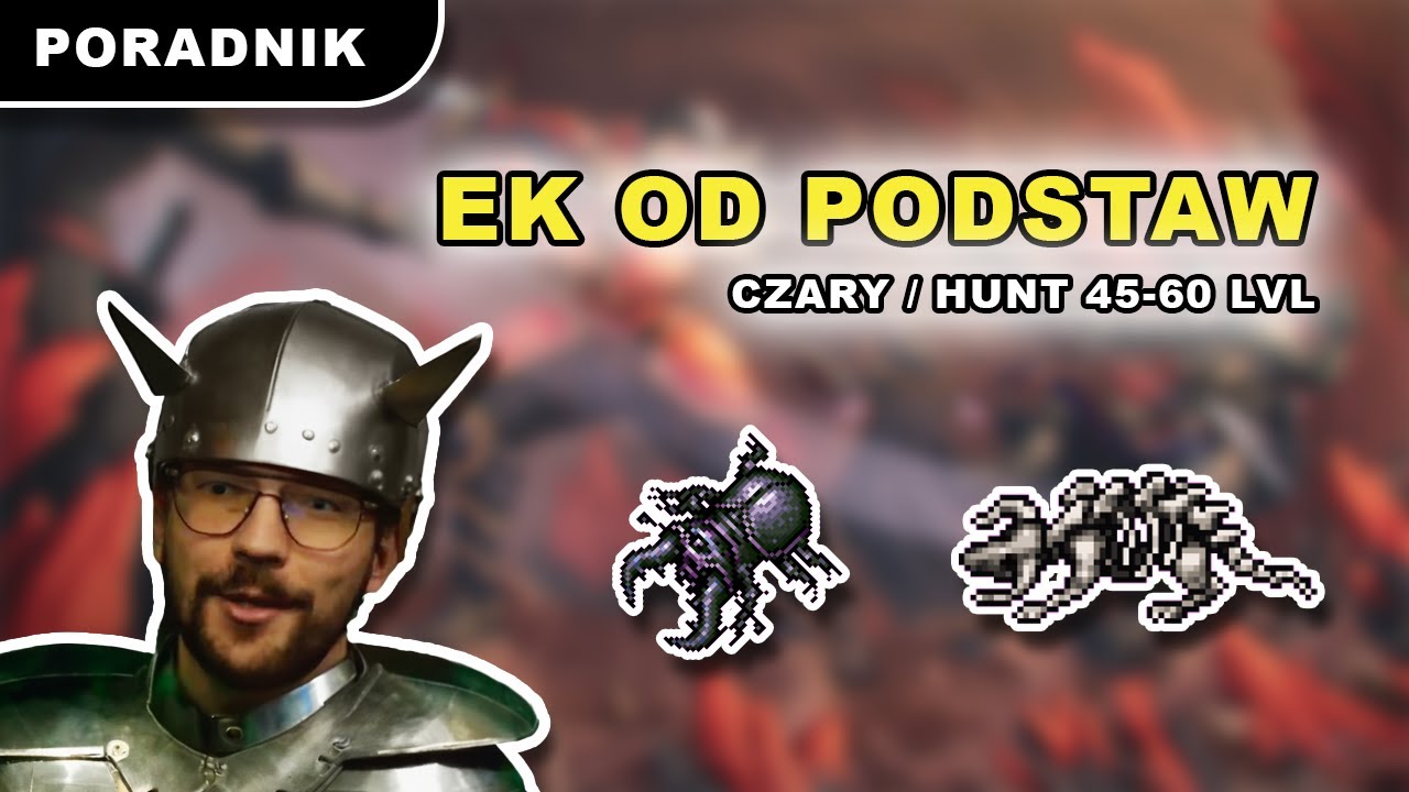 TIBIA poradnik KNIGHT SOLO 2022 | CZARY, HUNT 45-60 LVL - YouTube