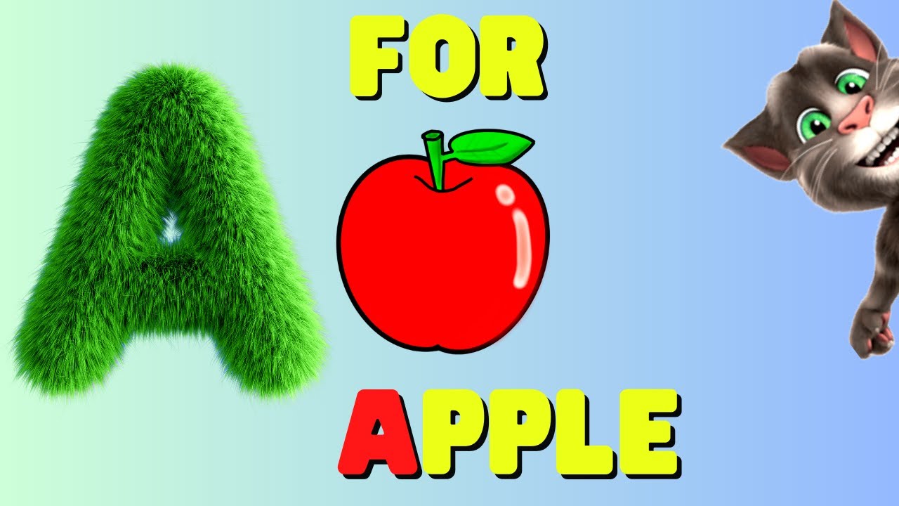 ABC Alphabet Song | A for apple Phonics Song | ABCD Alphabet Rhymes for ...