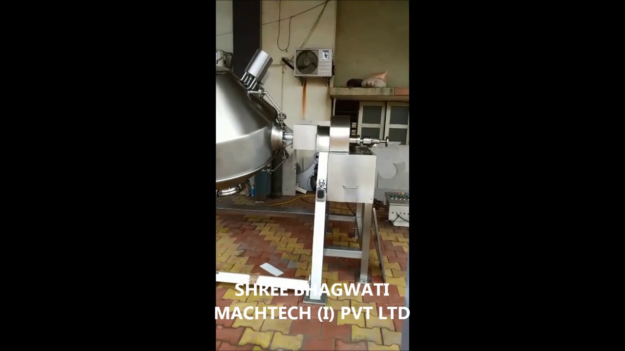 Rotary Conical Vacuum Dryer (RCVD) - YouTube