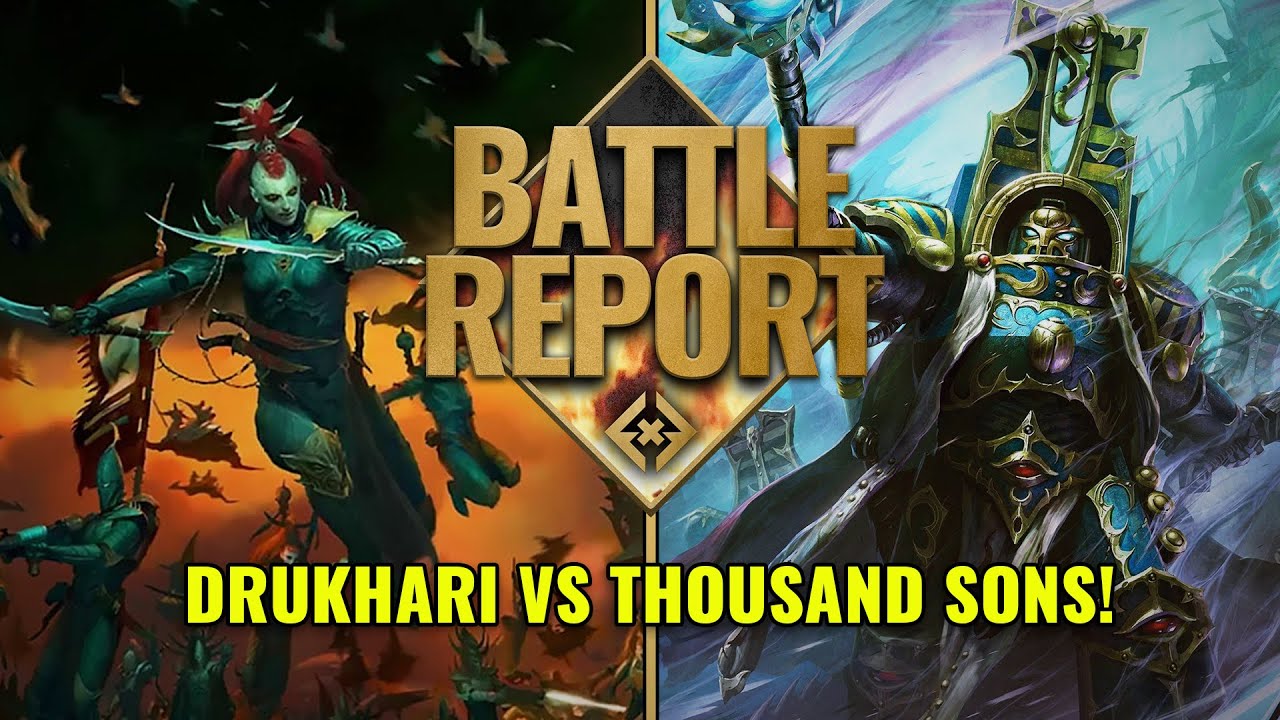 THE DERANGED DRUKHARI DUEL THE DUST - WARHAMMER 40K COMBAT PATROL ...