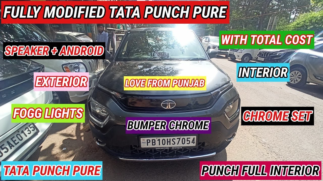 Tata Punch Modified - Tata Punch Pure Modification - Tata Punch ...