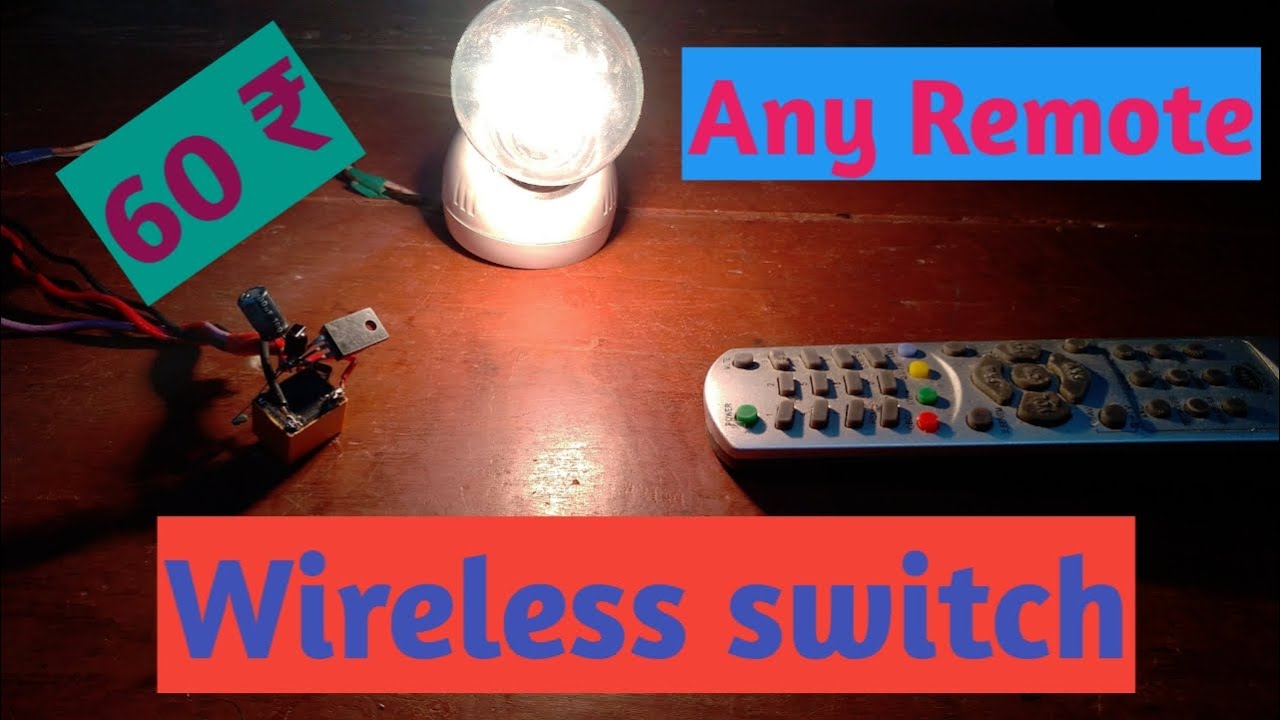 Control Light/Fan Through Remote | IR switch | |Home Automation| - YouTube