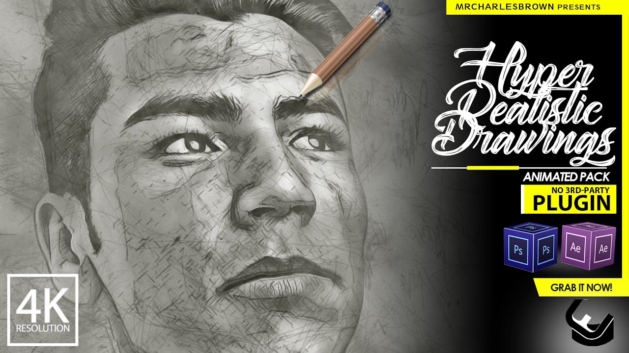 Hyper Realistic Drawings Animated Pack - YouTube