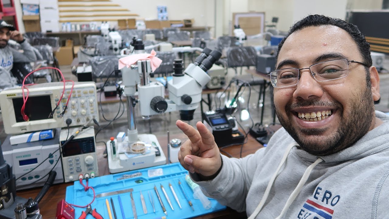 iPhone Advance Repair Training Course #2 In Egypt Alexandria - YouTube