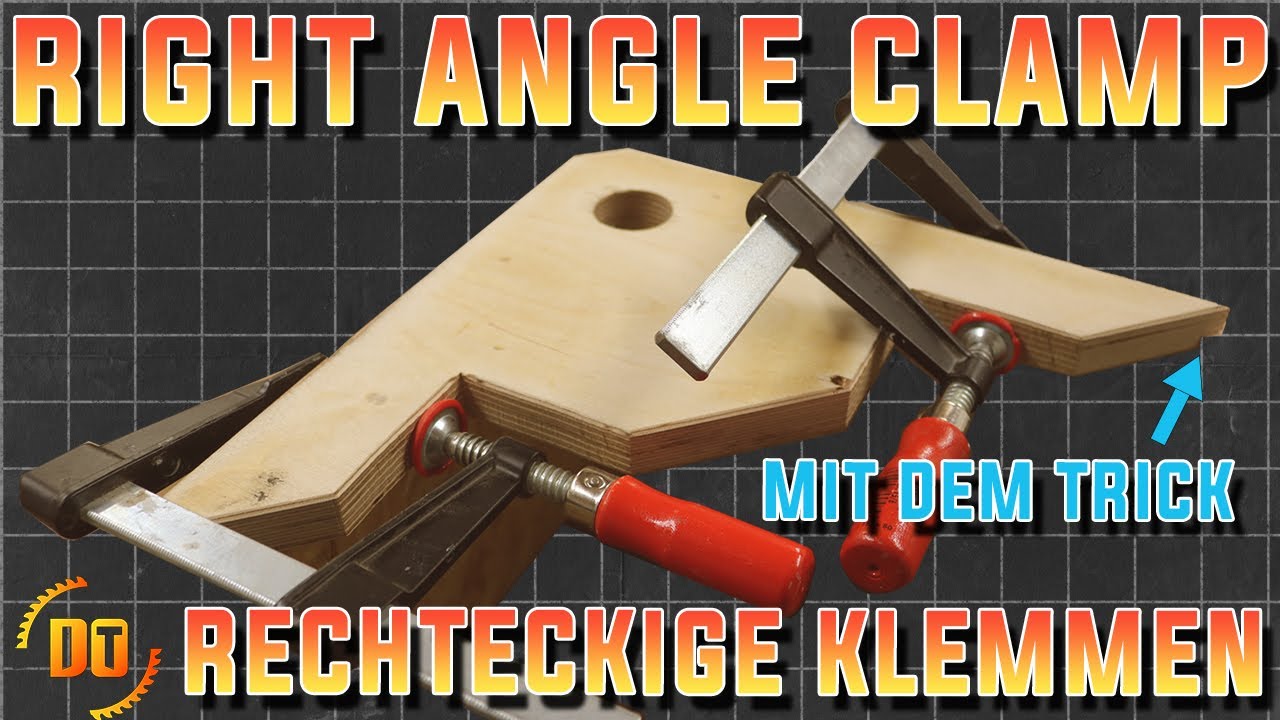 Right Angle Clamp - mit dem Trick! (Verleim- & Verschraub- Hilfen ...