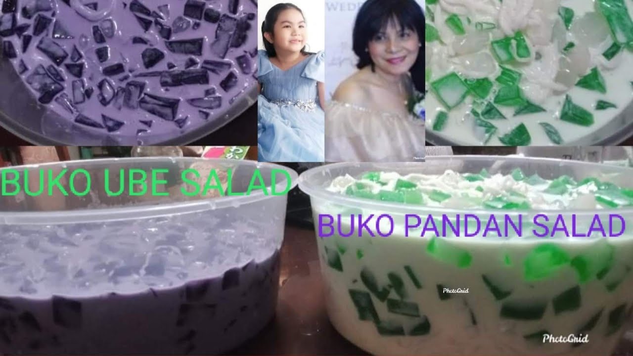 Buko Pandan and Buko Ube #bukopandan #bukoube - YouTube