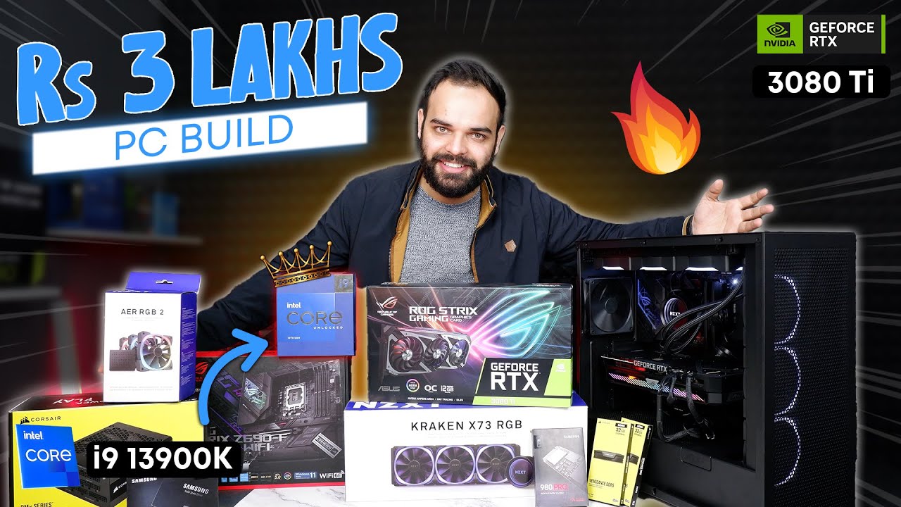 Rs 3 lakh High End Gaming & Editing PC Build In India 2023 | i9-13900K ...