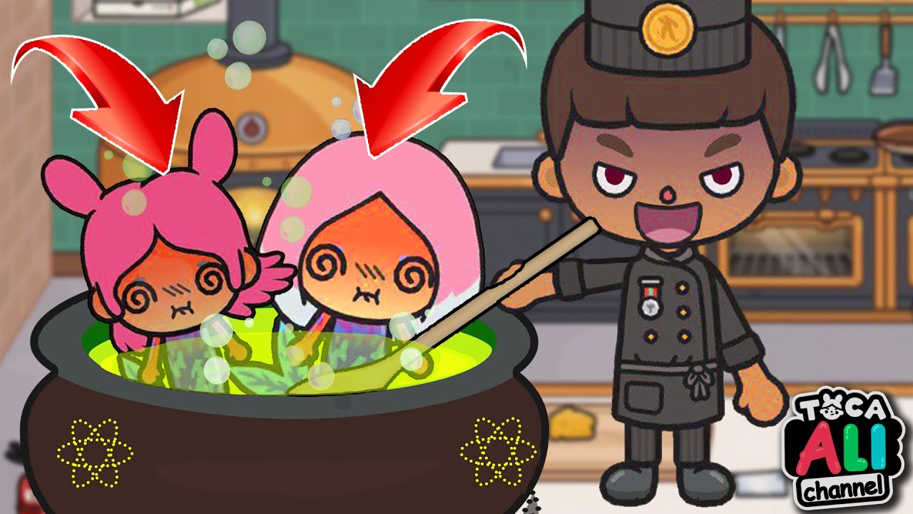 Crazy Chef Cooked Mermaid Soup 🍜🧜‍♀️😱 /Toca Boca / Toca life world ...