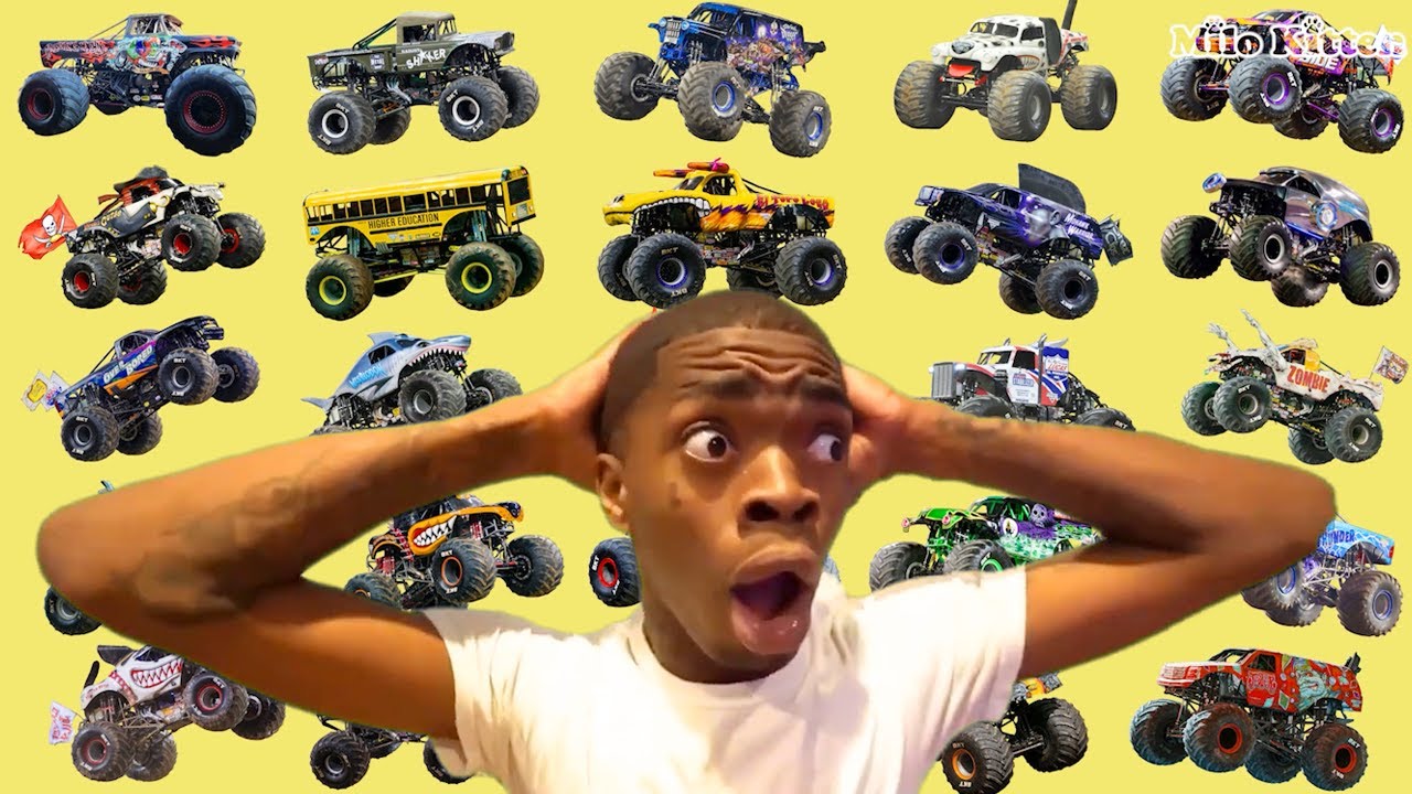Monster Vehicles Collections - Monster Jam Trucks, Monster Jam Truck ...