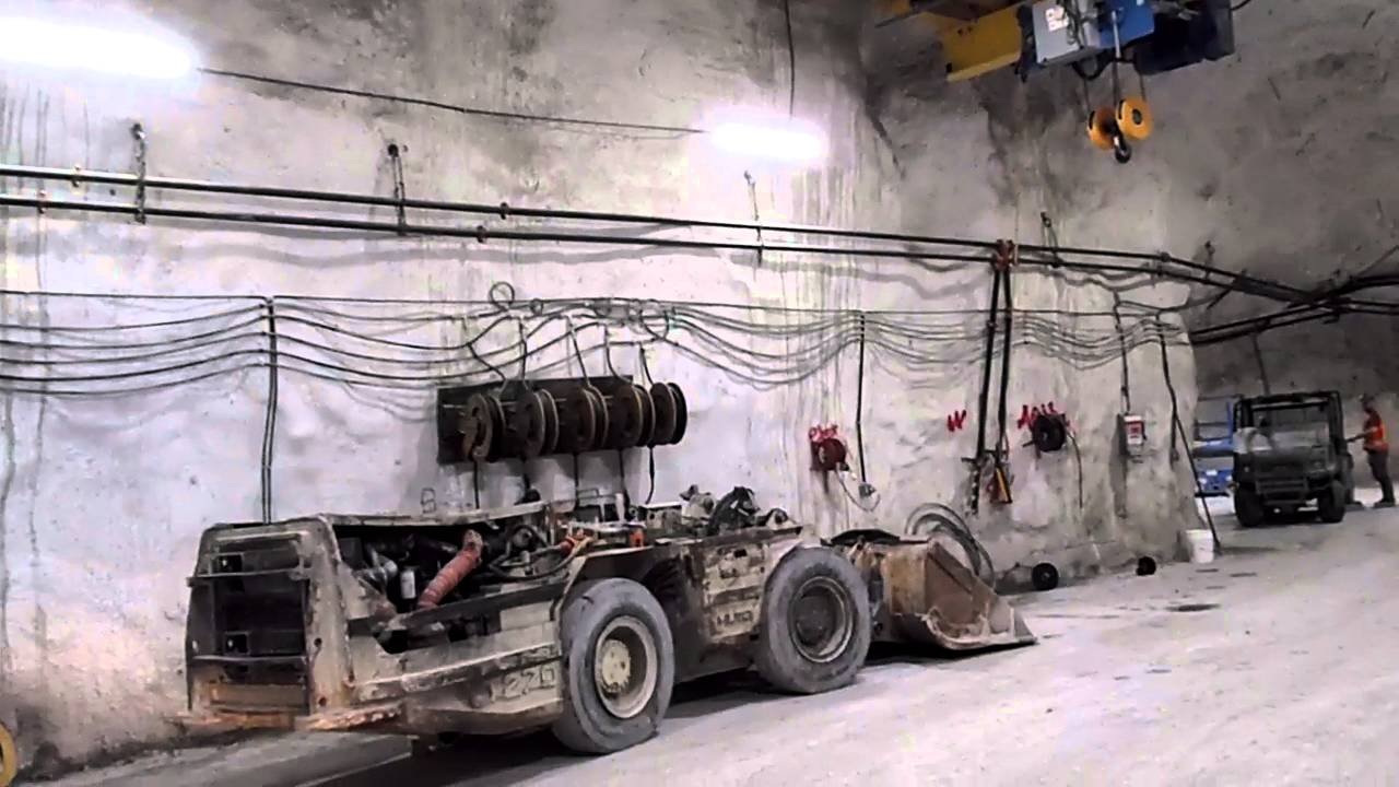 Stillwater Mine 38W Maintenance Shop - YouTube