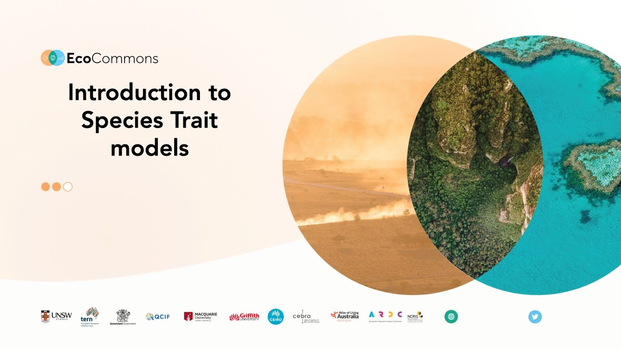 How to run a species trait model on the EcoCommons ecological modelling ...