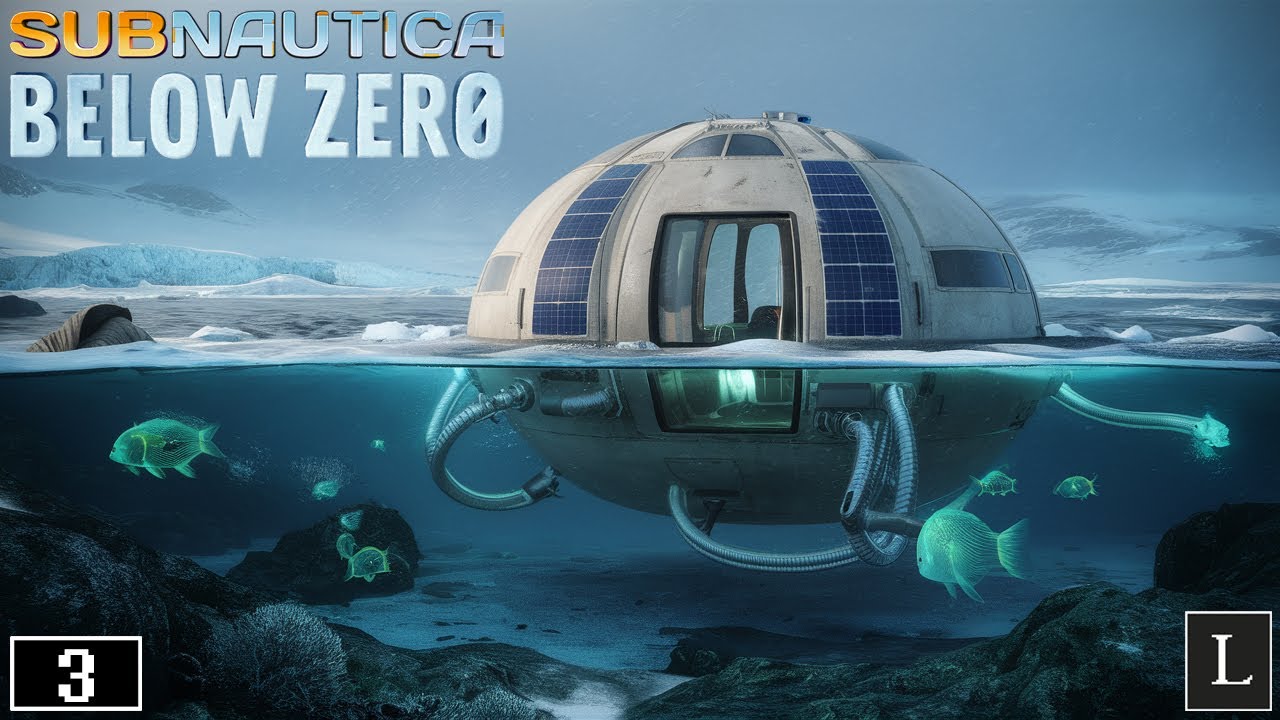 Побывали на станции "Дельта", заложили основу 5* Базы мечты. Subnautica: Below Zero #3 - YouTube