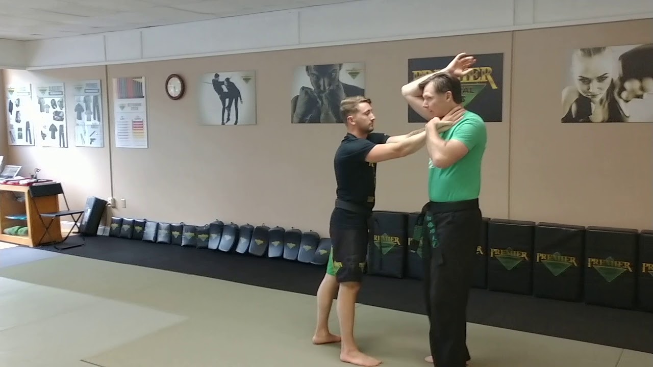 Asheville Two hand front choke variations - YouTube