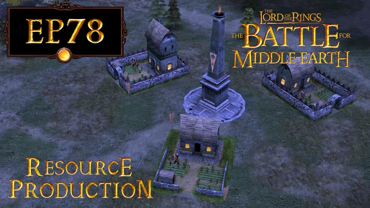 LoTR - Battle for Middle Earth (BFME 1) EP78: Featurette - Resource ...