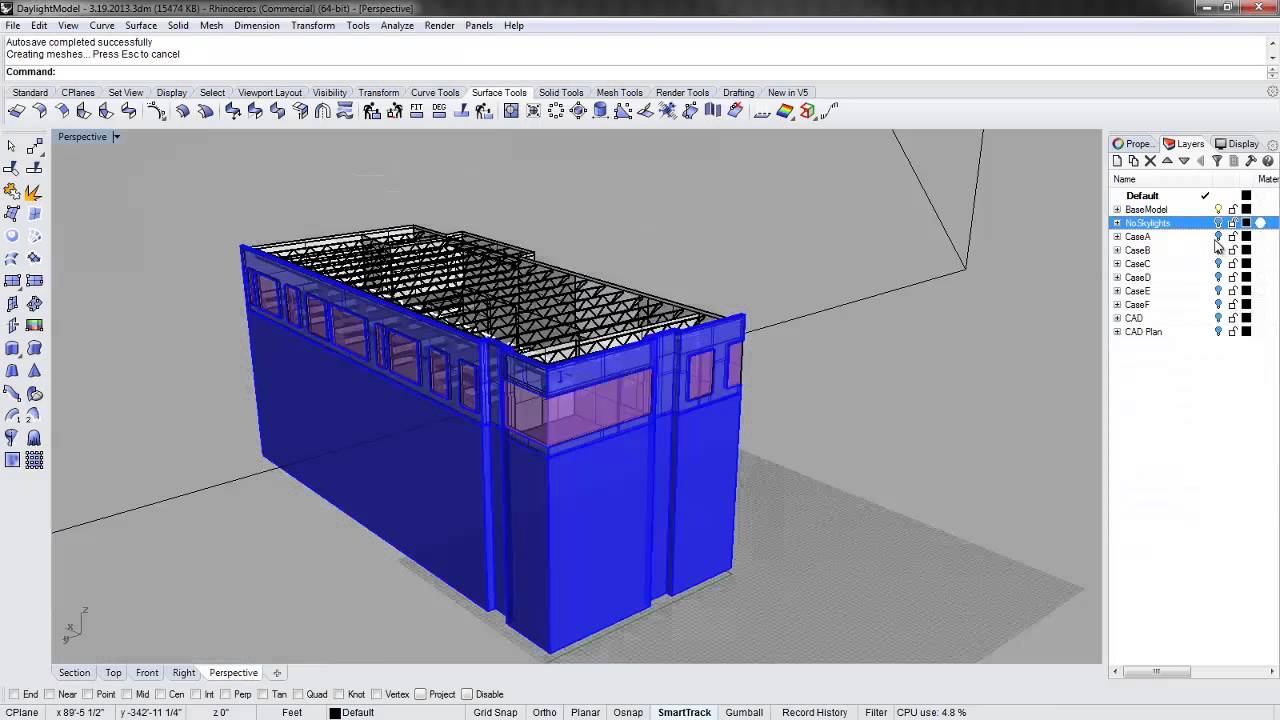 Iterative daylight modeling using Rhino, AGi32 and Adobe Creative Suite ...