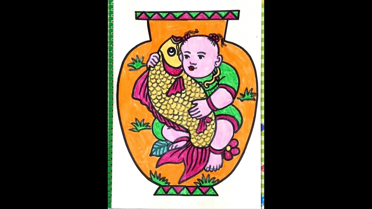 Tạo Hình Nghệ Thuật Trung đại Việt Nam Mô Phỏng Tranh Dân Gian Youtube