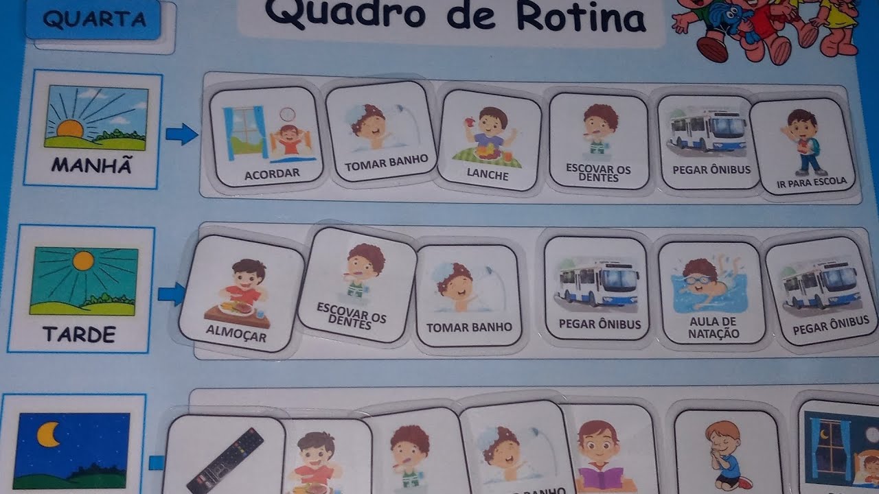 Rotina Visual para a Pessoa Autista - YouTube