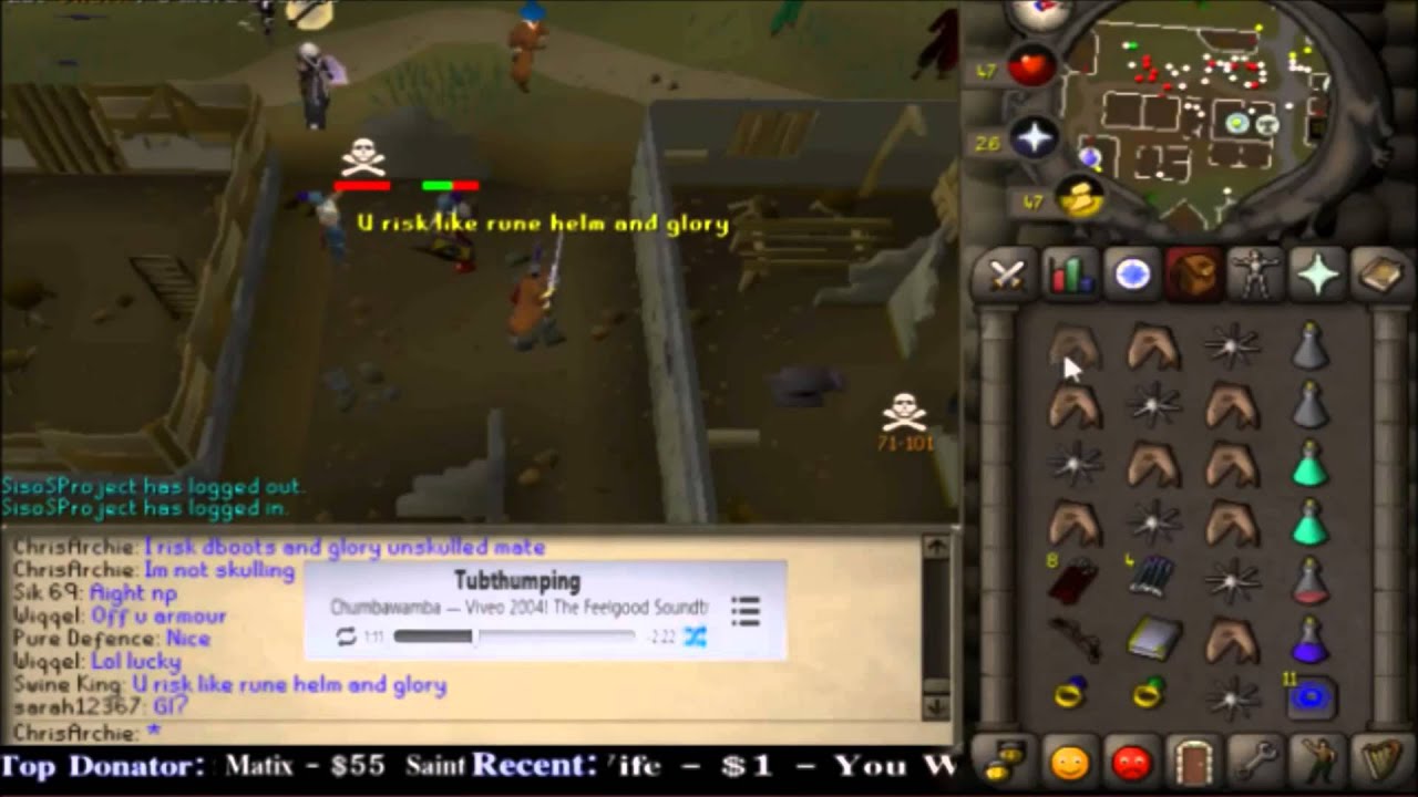 Runescape 2007 | Range Tank Pking Montage | From Start To Finish - YouTube