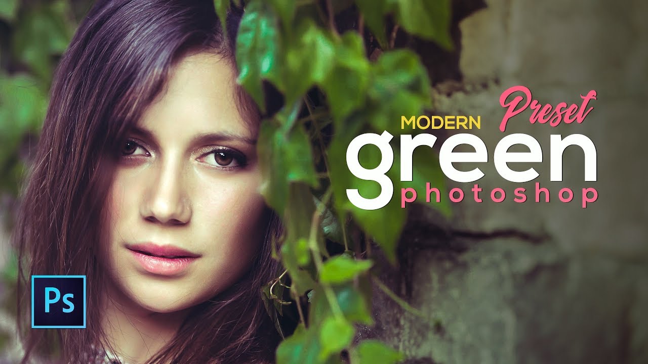 [Free] Photoshop Modern Green Color Preset For Camera RAW Filter - YouTube