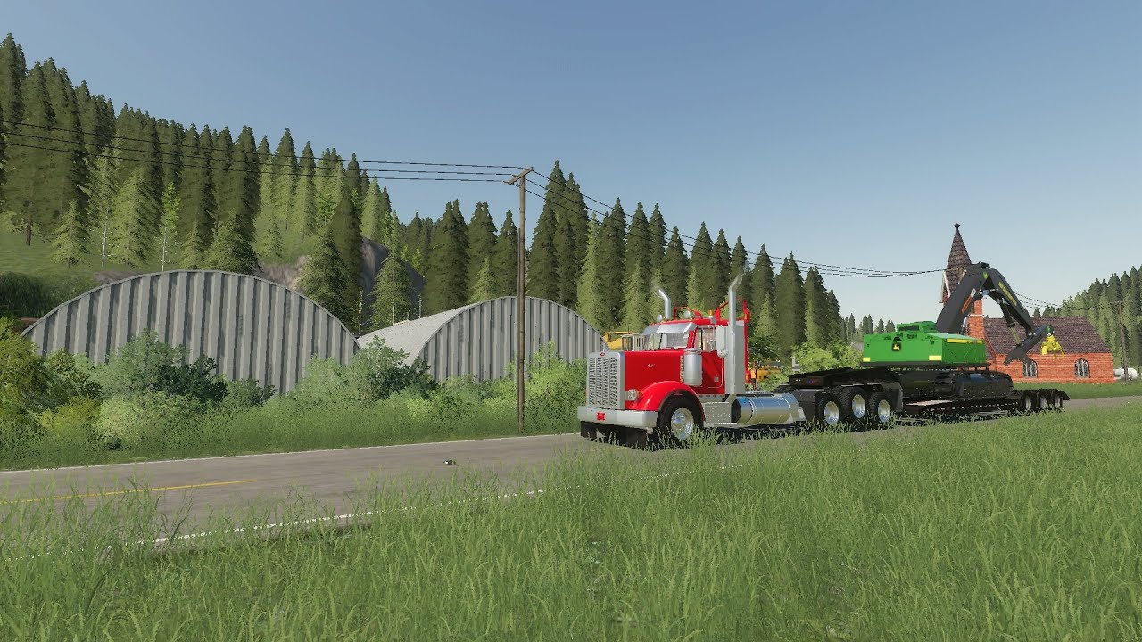 Live FS19 Logging: A New Look for the Interior! - YouTube