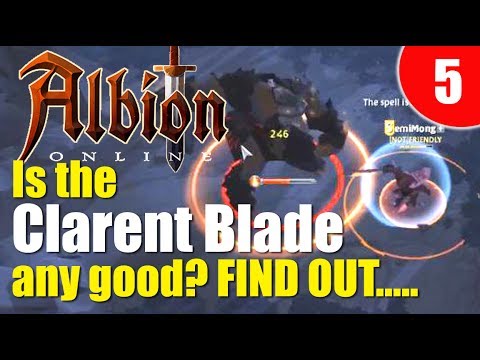 Albion Online Gameplay - Is the Clarent Blade any good? - find out ...