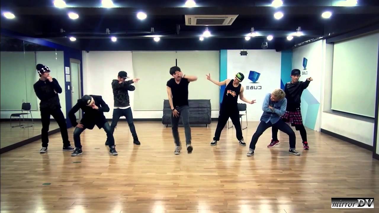 BTOB - Beep Beep (dance practice) mirrorDV - YouTube