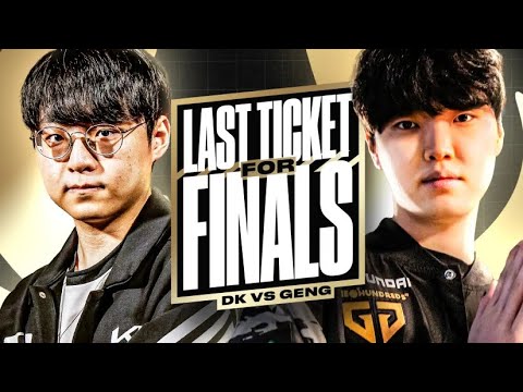 WINNER GOES TO THE GRAND FINALS - GENG VS DK LCK CUP 2025 SEMIFINALS - YouTube