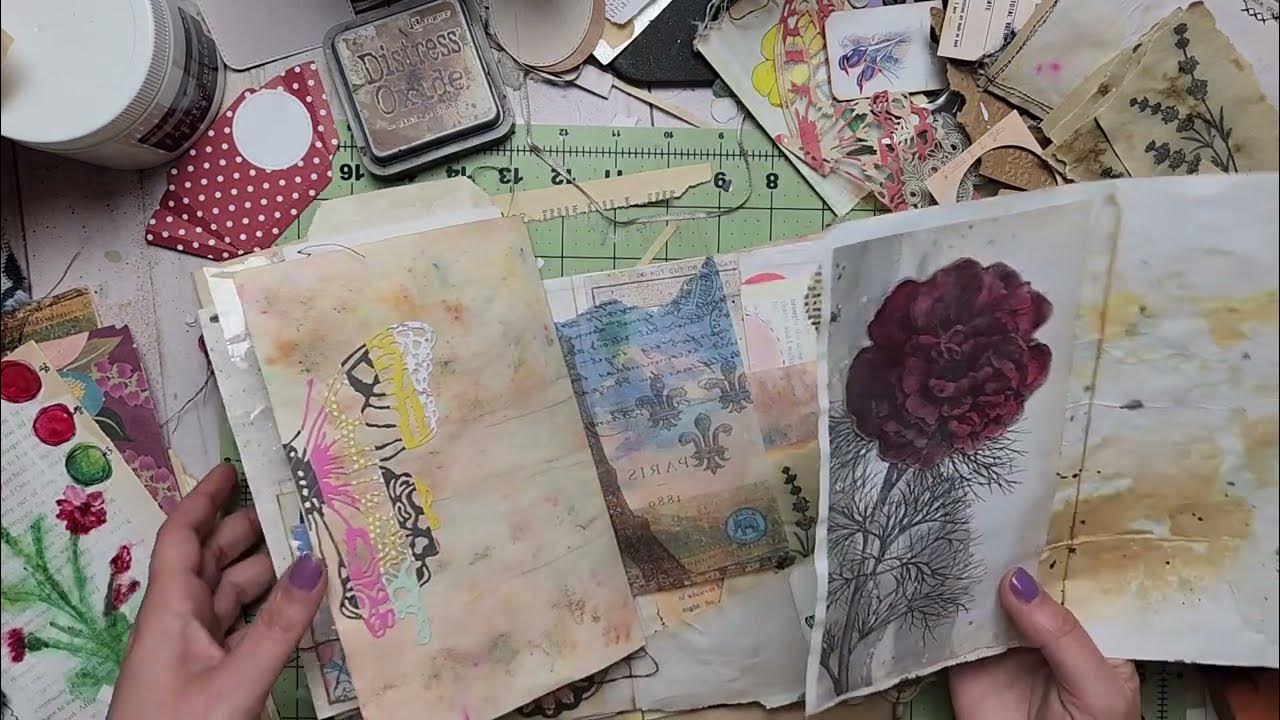 Beginners Junk Journal From Start To Finish. Part 29. - YouTube