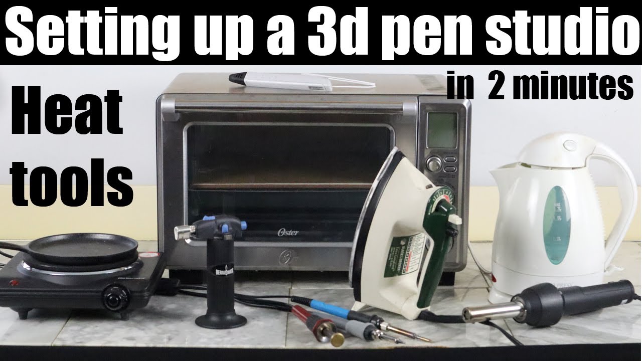 My 3d pen studio – Heat tools - YouTube