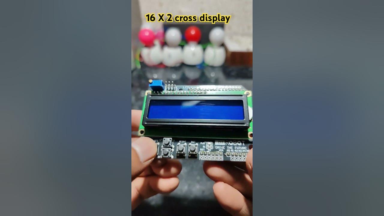 16 into 2 crossed LCD display using arduino_science engineering project display@MRHANSRAJTECH# ...