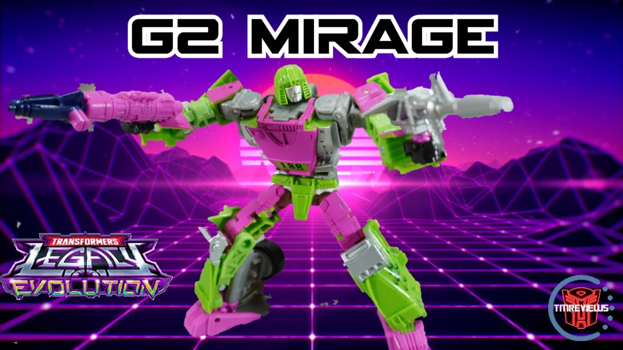 Hasbro Transformers Legacy G2 Mirage - YouTube