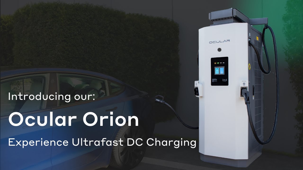 Ocular Orion DC Charger: Ultrafast 240-420kW Charging Power - YouTube