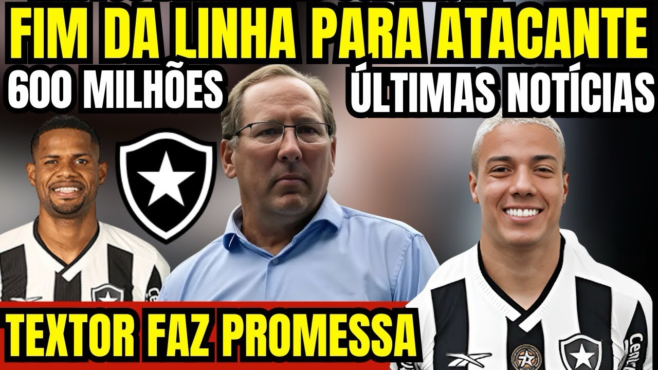 SAIU AGORA! FIM DA LINHA PARA MAIS UM ATACANTE NO GLORIOSO! TEXTOR FAZ ...