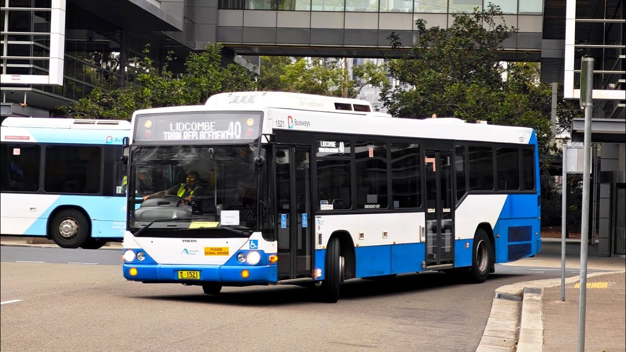 Busways Willoughby M/O 1521 - Volvo B12BLE Custom Coaches CB60 - YouTube