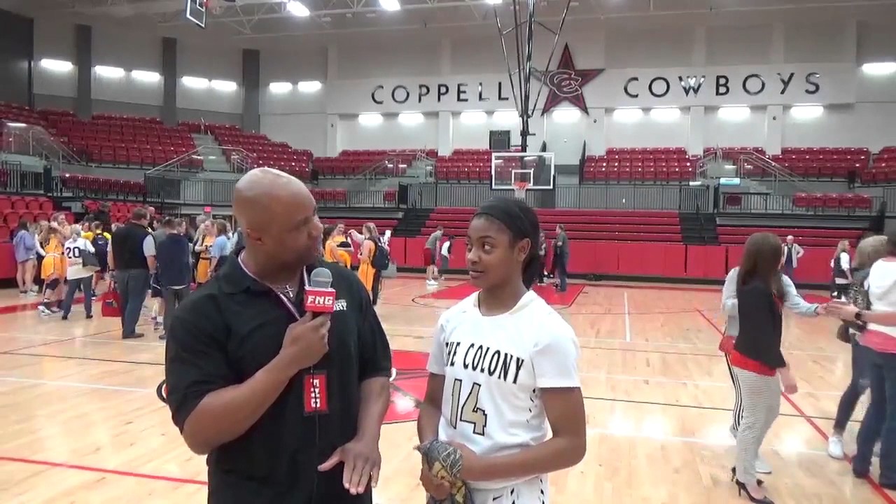 The Colony Point and Shooting Guard Tamia Jones 2 17 2017 - YouTube