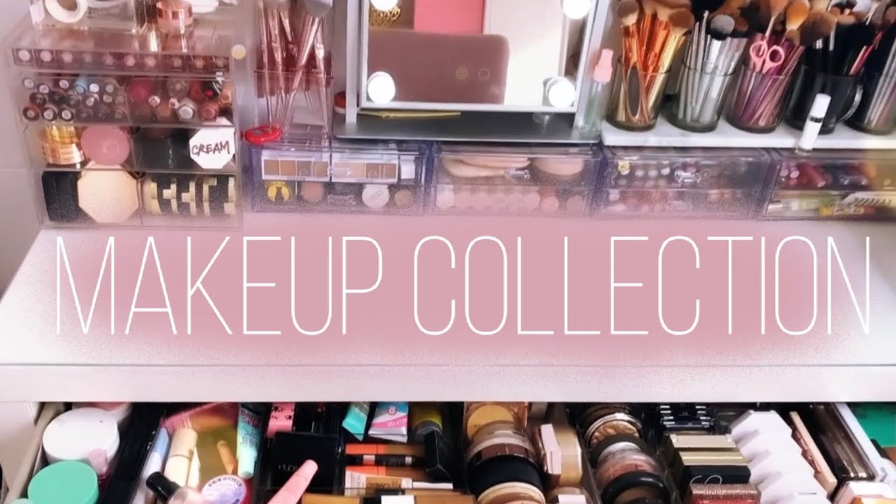 Makeup Collection & Vanity Tour - Realistic - YouTube