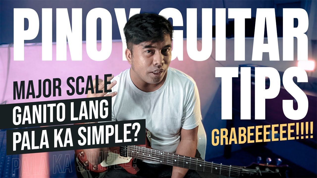 Major Scale Technique | JR Cuyam | Taglog Guitar Tips - YouTube
