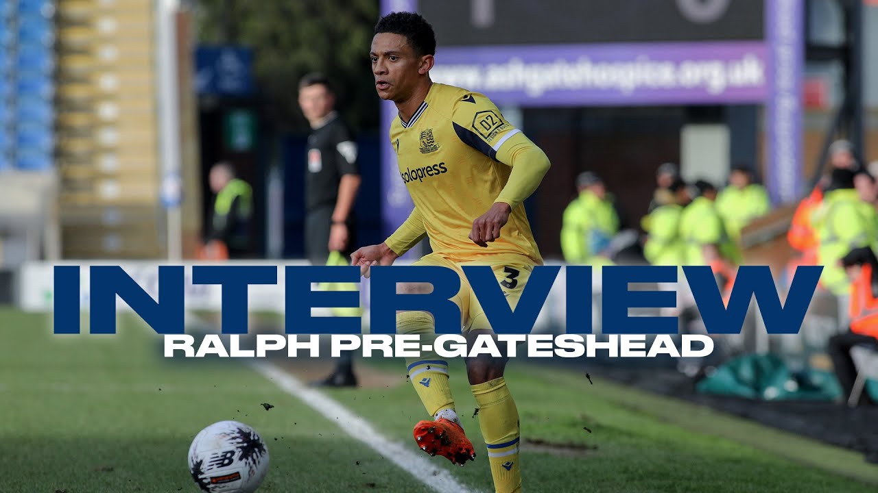 INTERVIEW | Nathan Ralph pre-Gateshead press conference - YouTube