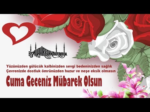 videolu cuma gecesi mesajları