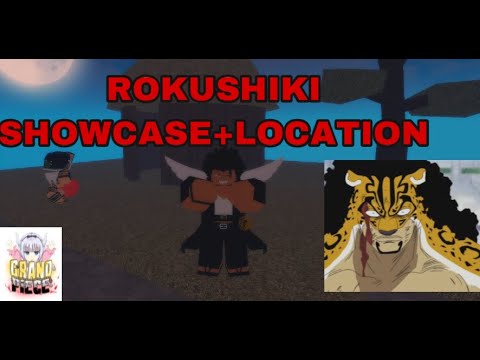Rokushiki showcase + location! // Grand Piece Online - YouTube